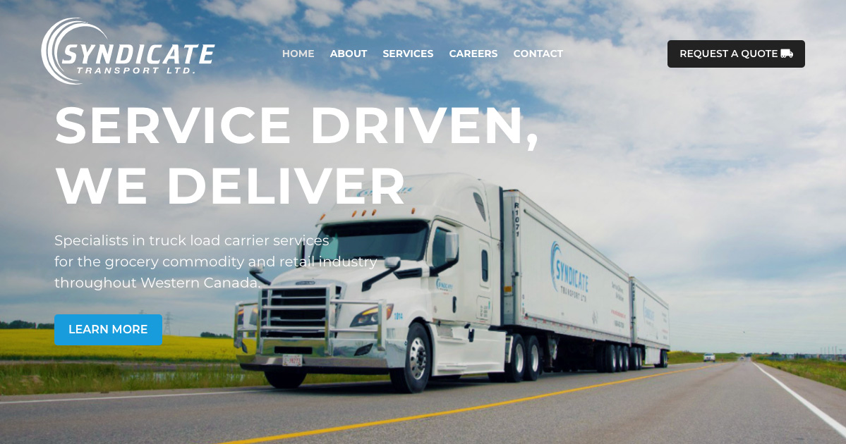 Syndicate Transport Home - Syndicate Transport Ltd.